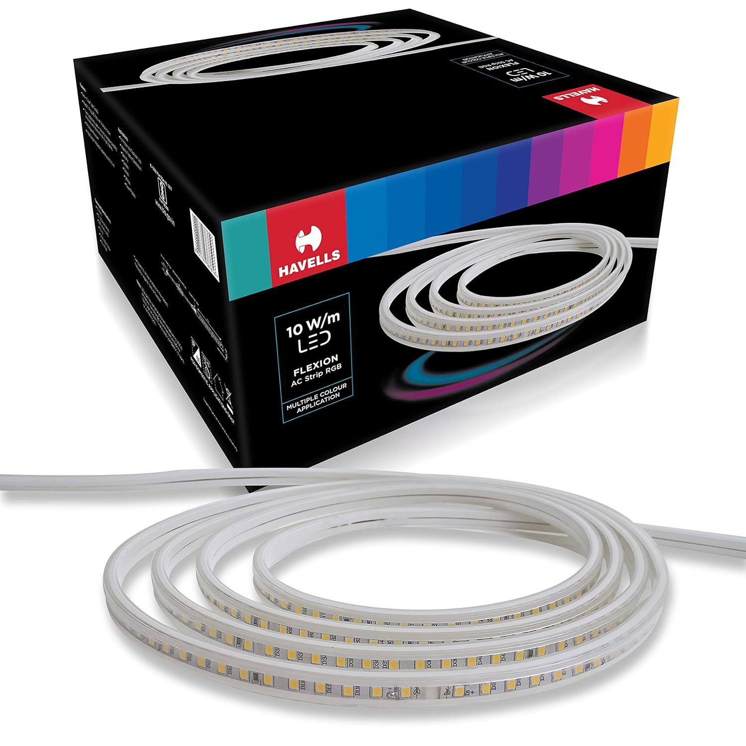 Havells 6500k Flexion AC Rope 120D Strip Light IP65 50Mtr - Shop Online ...